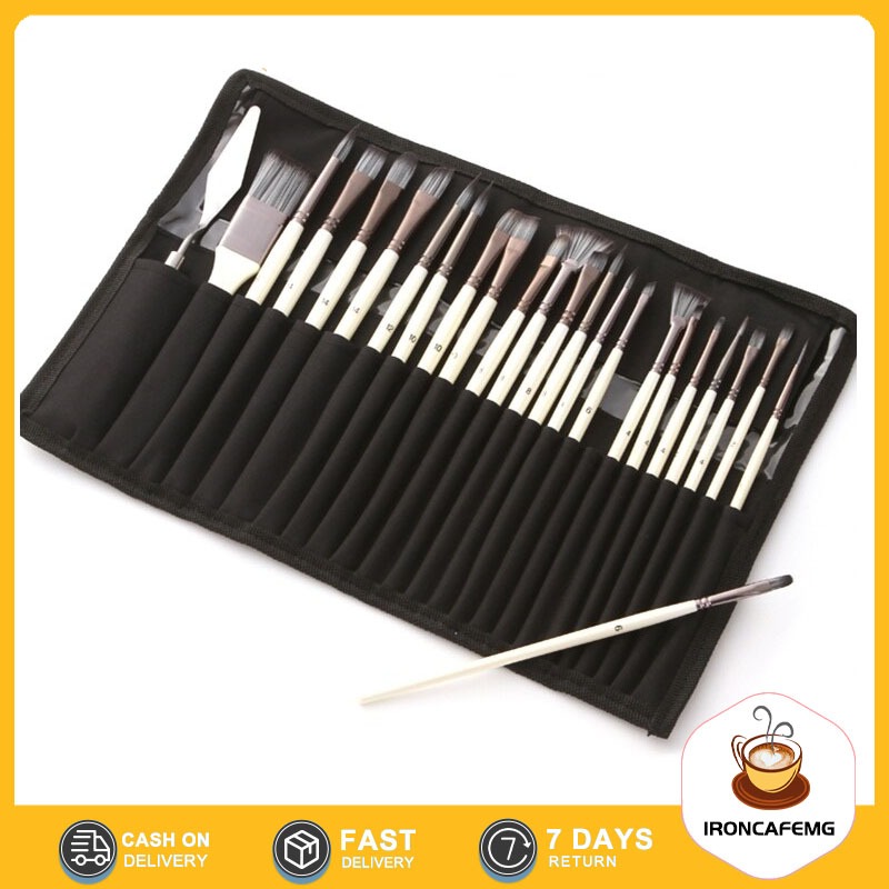 Jual 24Pcs Kuas Lukis Set / Artist Paint Brushes Set Untuk Artist ... Jual 24Pcs Kuas Lukis Set / Artist Paint Brushes Set Untuk Artist ...