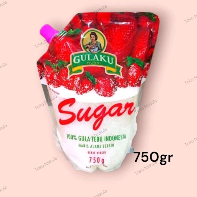 Jual Gulaku Pouch 750 gram Gula Pasir Premium | Shopee Indonesia