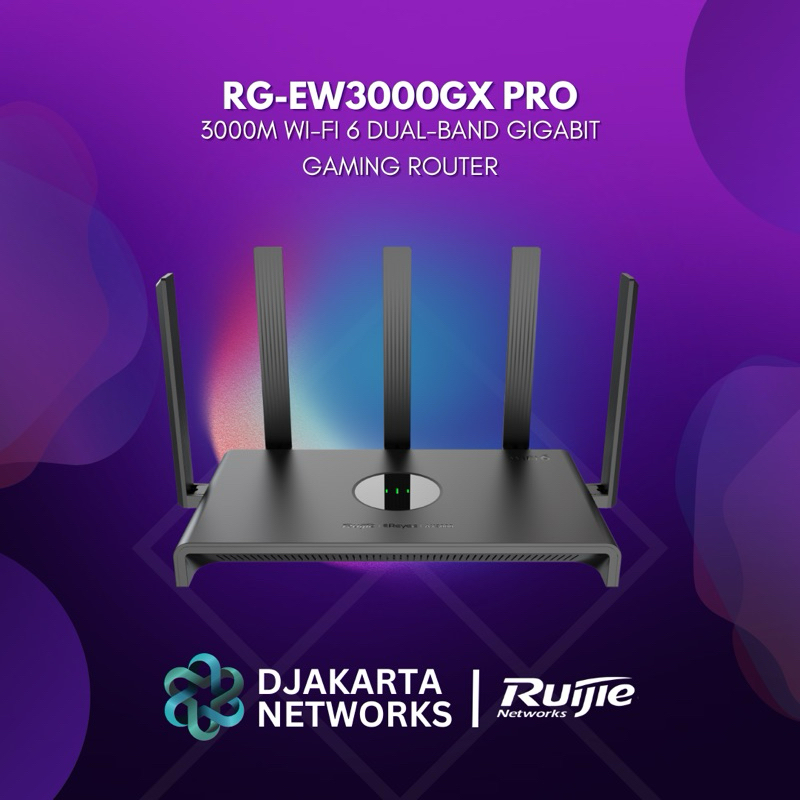 Jual Ruijie Reyee RG-EW3000GX PRO 3000M Wi-Fi 6 Dual Band Gigabit ...