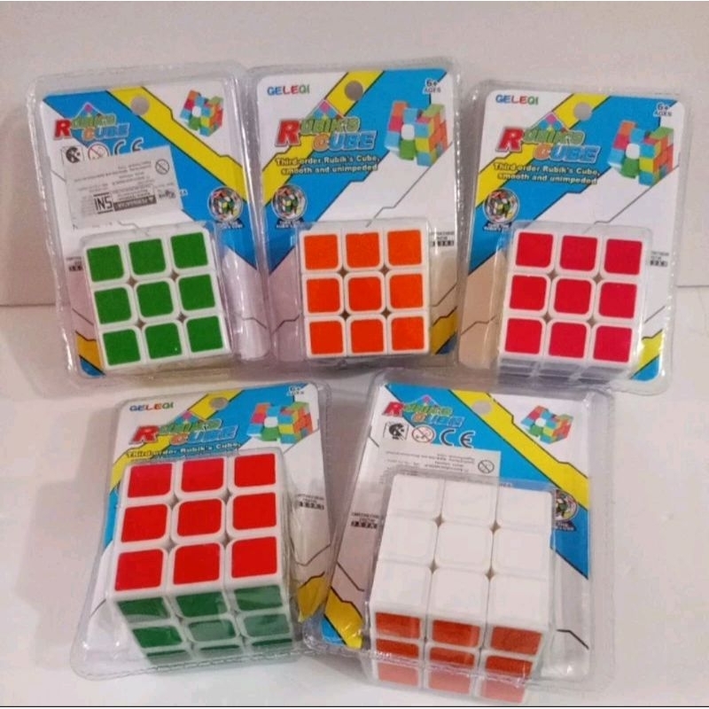 Jual MAINAN RUBIK ANAK . MAGIC CUBE . RUBIK 3X3 . RUBIK CUBE . MAINAN ...