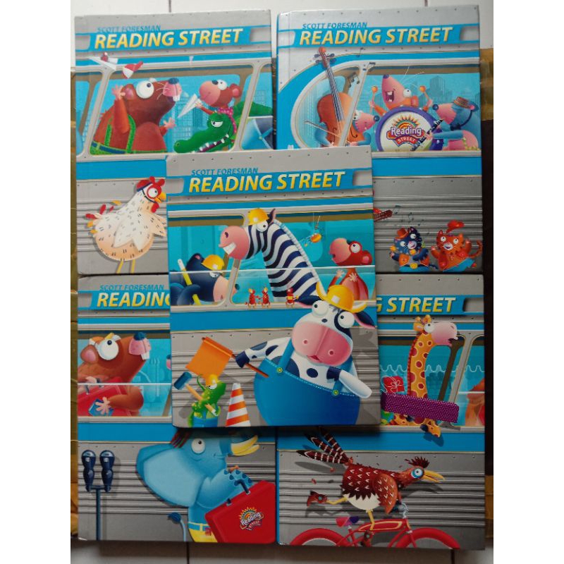 Jual Buku Anak Import Set READING STREET unit 1 - 5 by Scott Foresman ...
