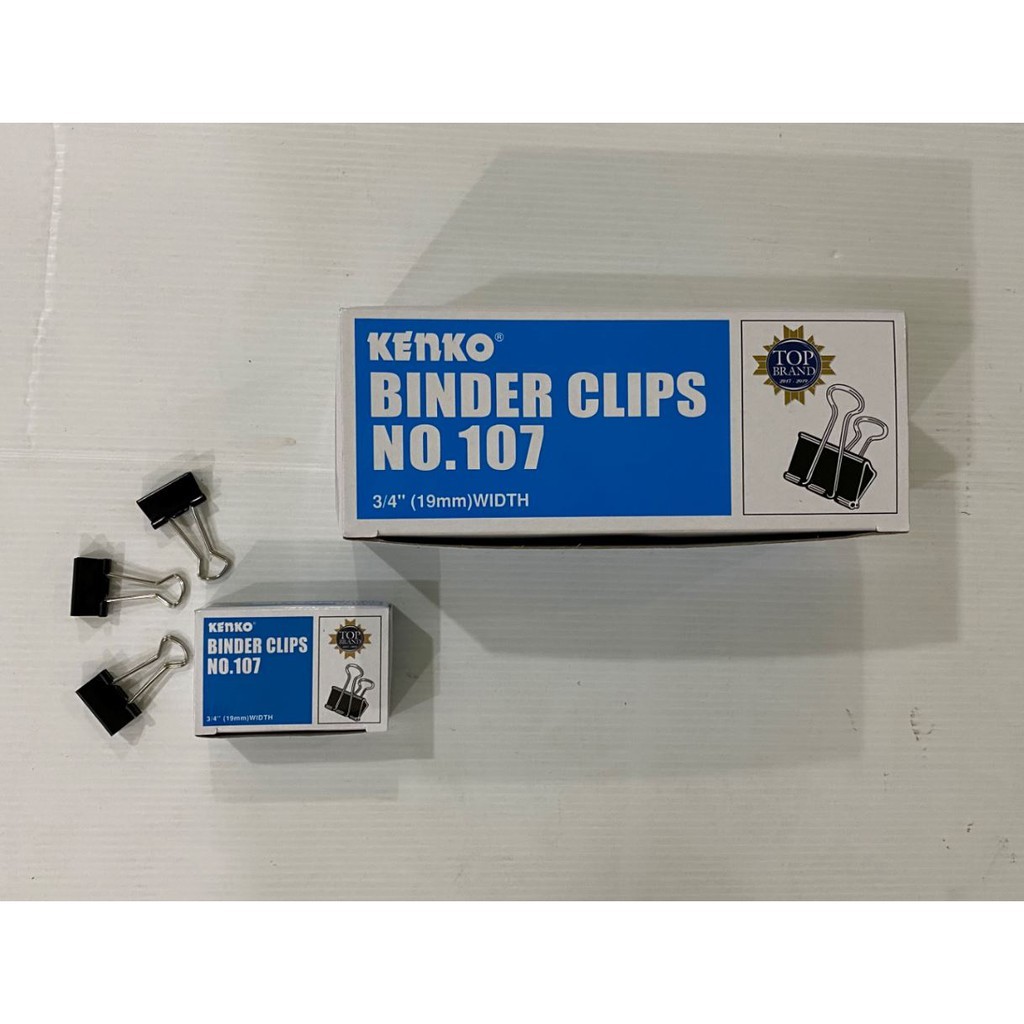 Jual Binder Clip Kenko 107 (isi 12 pcs) | Shopee Indonesia