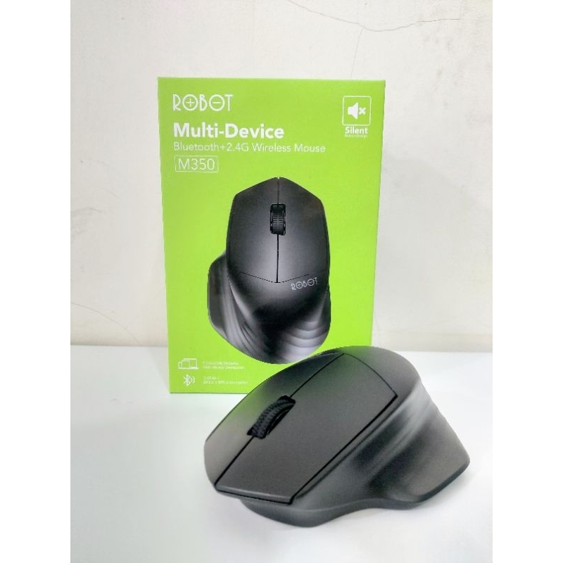 Jual Robot M350 Wirelesss Mouse Multi Mode Bluetooth & 2.4G USB ...
