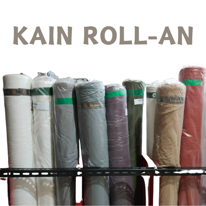 Jual Kain Roll Bahan Pakaian - Cey Airflow, Lady Crush, Crepe Airflow ...