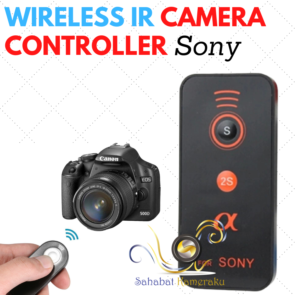 Jual Wireless Remote shutter Sony Mirrorless Alpha Nex A7R IV A7III A7R ...