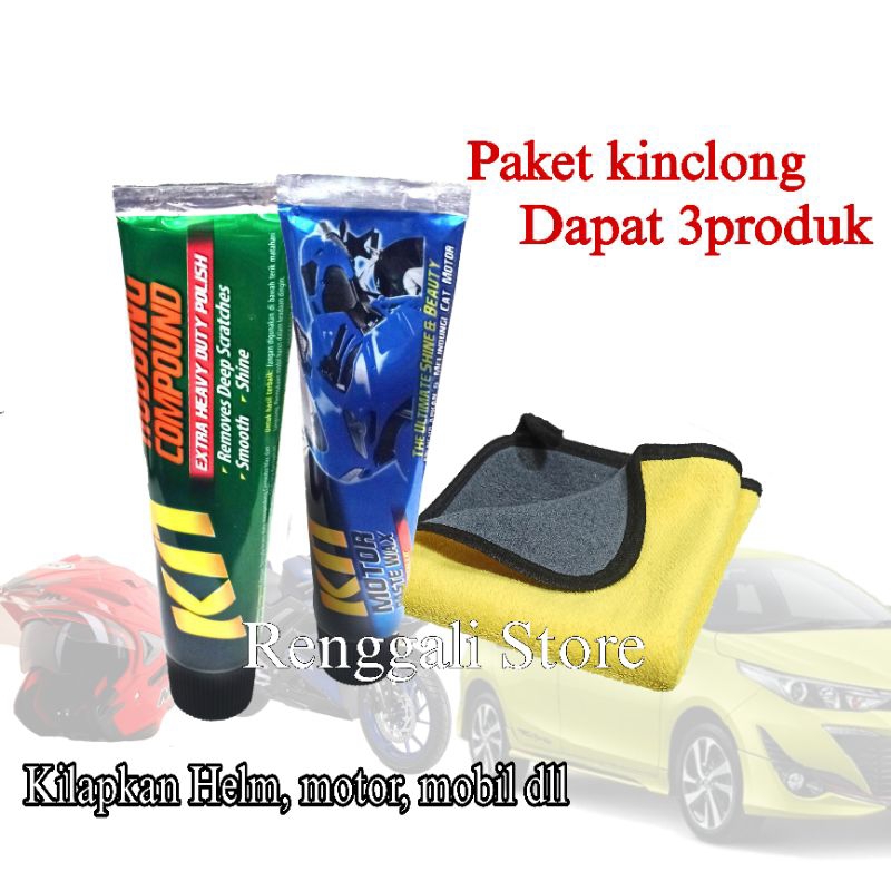 Jual PASTI ORI- Kit Compound Dapat 3 Produk/Kit Rubing kompon 60g+Kit ...