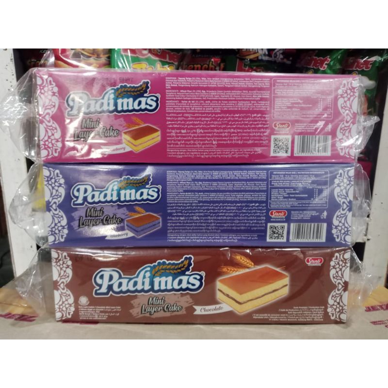 Jual Padimas Layer Cake 1 Box Isi 24 Pcs @9gr | Shopee Indonesia