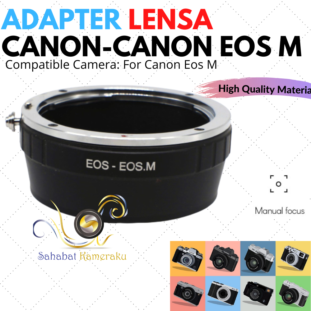Jual Adapter Converter Lensa Canon EOS EF EFS DSLR SLR to ke Kamera ...