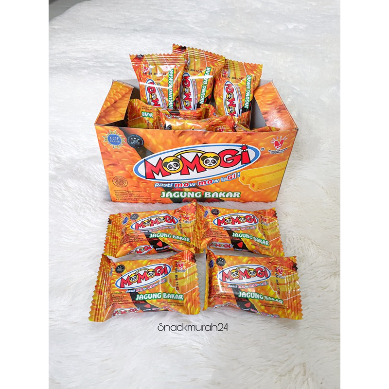 Jual MOMOGI Coklat/Jagung Bakar/Keju/Capucinno- Isi 20pcs @5gr | Shopee ...