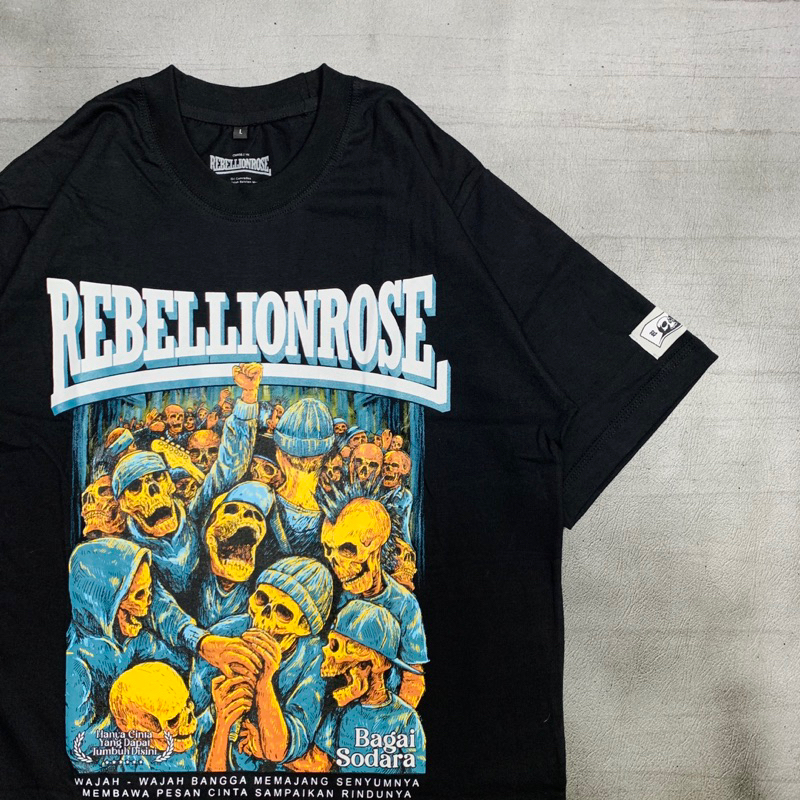 Jual Tshirt Rebellion Rose - Bagaisodara Official Merchandise | Shopee ...