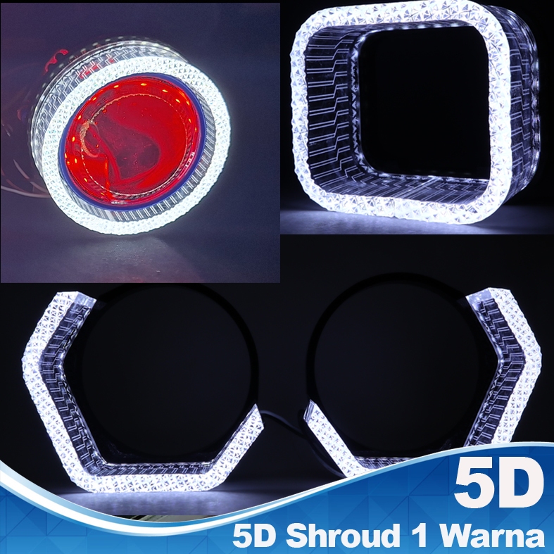 Jual 5D Premium Shroud Case Angel Eyes 1 Warna Merk Vahid | Premium ...