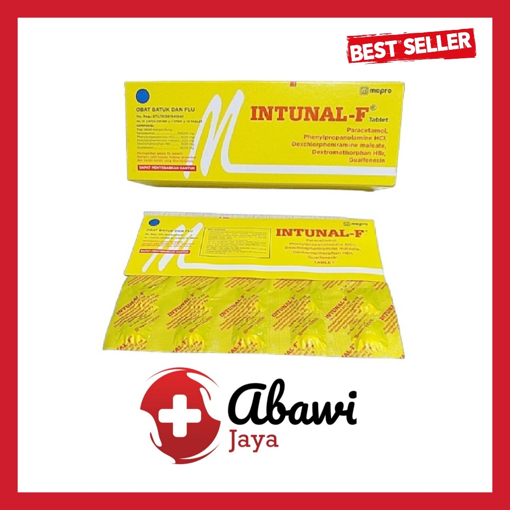 Jual [AB] Intunal Forte Isi 10 Tablet - Obat Batuk Pilek | Shopee Indonesia