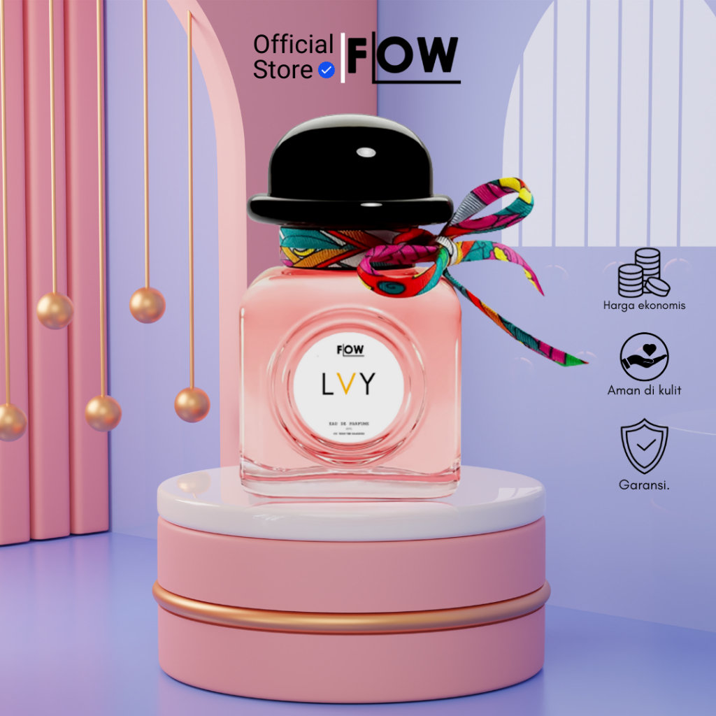 Jual Flow Eau De Parfum - with vanilla cake aroma 30ml | Shopee Indonesia