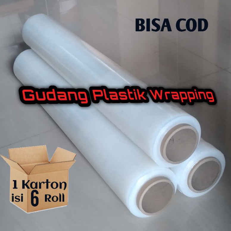 Jual Harga murah 1 BOX PLASTIK WRAPPING LEBAR 50 CM | STRETCH FILM ...