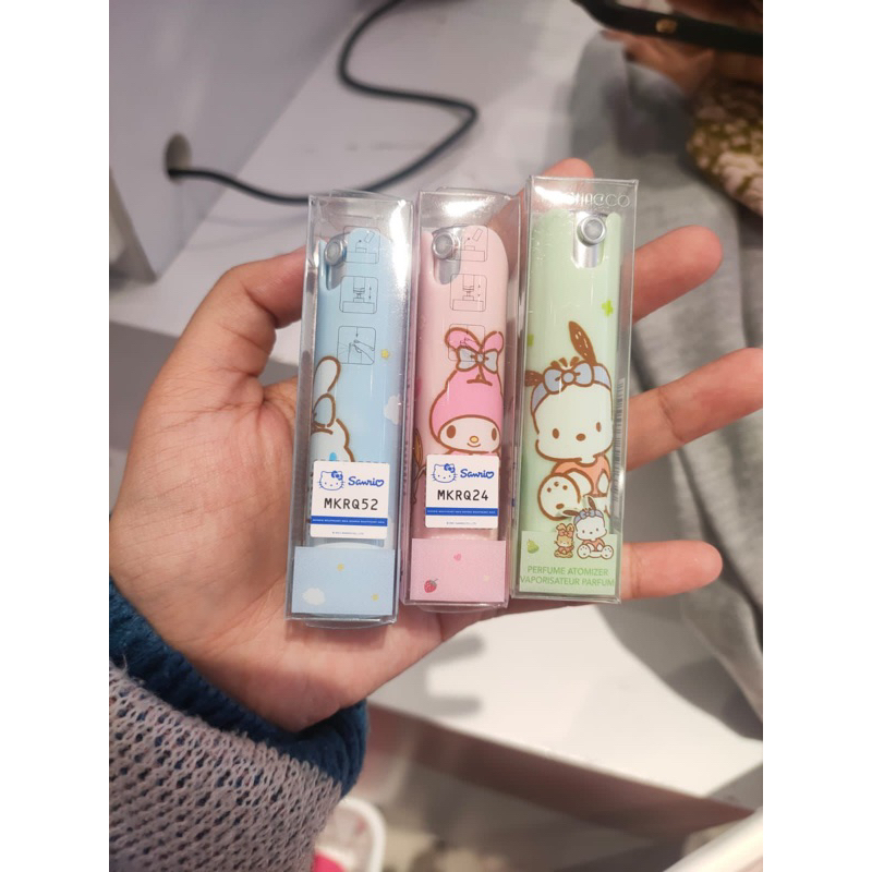 Jual MINISO X SANRIO atomizer parfume / sanitizer bottle refill travel ...