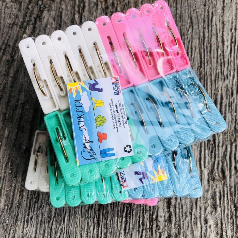 Jual Lion Star Jepitan Jemuran Jepitan Baju Penjepit Baju Isi 20 Pcs ...
