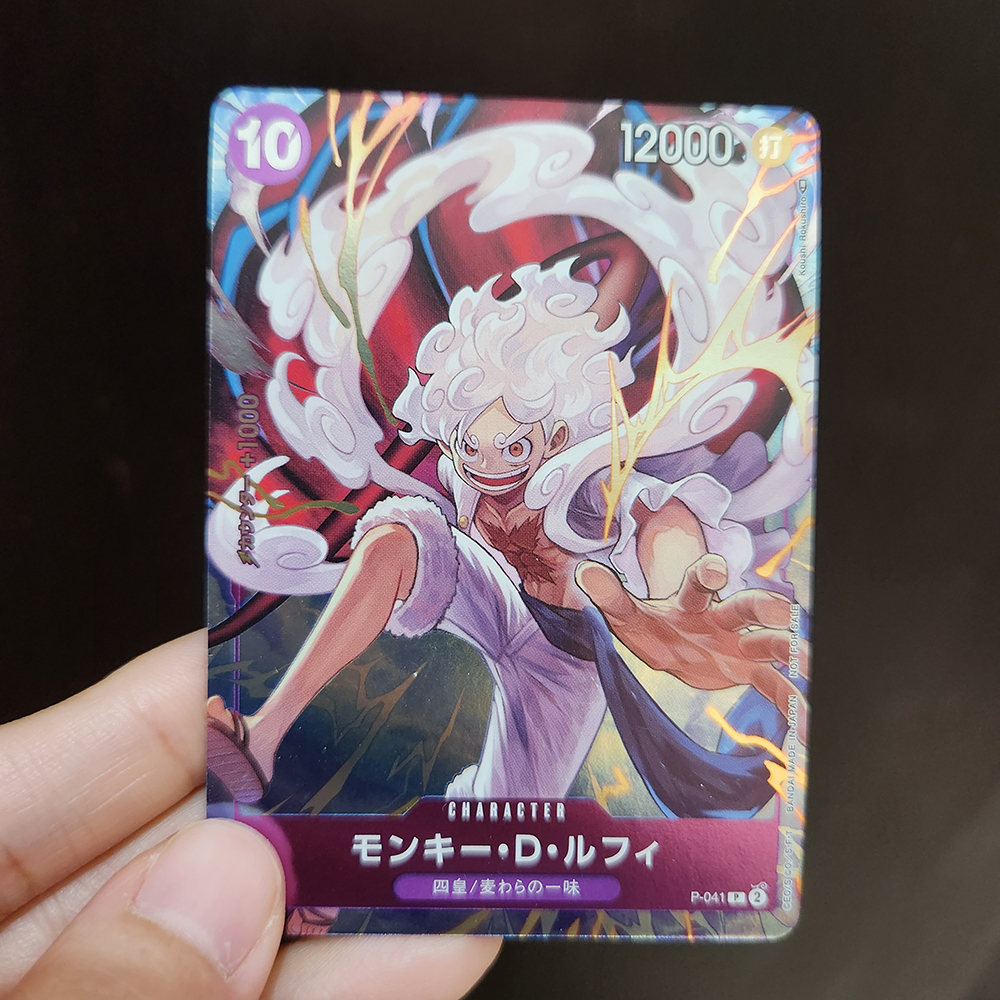 Jual One Piece TCG P-041 Luffy Gear 5 Original Foil Kartu Card Game ...