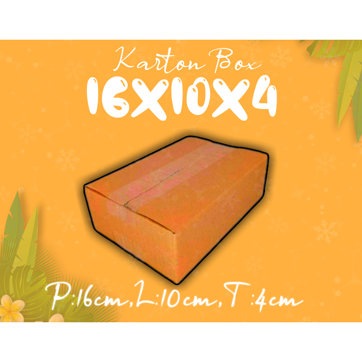Jual KARTONBOX 16X10X4 (KARDUS PACKING/KARDUS MINI/KARDUS POLOS ...