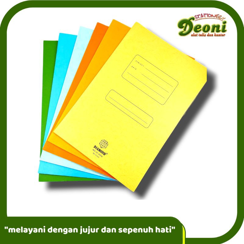 Jual Diamond Map Kertas Polos / Stopmap Kertas Banyak Warna ( 1 Pack ...