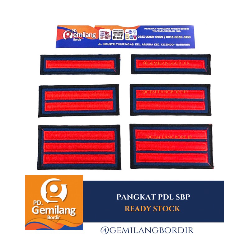 Jual Pangkat PDL SBP TNI AU | Prada-Pratu-Praka | sepasang | Pangkat ...