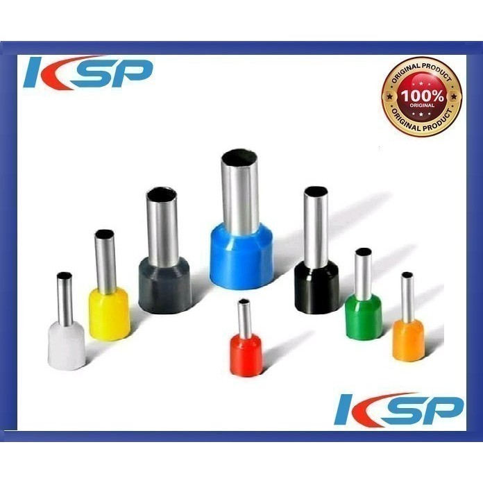 Jual Skun Kabel Ferrules 70mm E-7025 KSP warna hitam | Shopee Indonesia