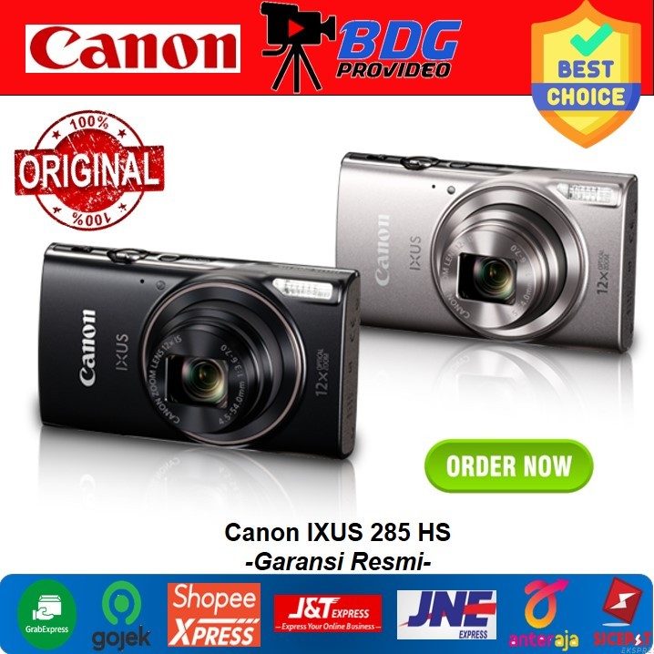 Jual Canon IXUS 285 HS -Resmi / Kamera Pocket CANON IXUS 285 HS ...
