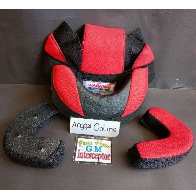 Jual Busa Helm GM Interceptor, SET BUSA HELM GM INTERCEPTOR | Shopee ...