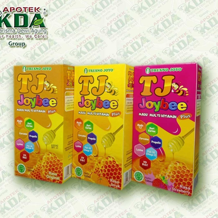 Jual MADU TJ JOYBEE 100 ML | MADU MULTIVITAMIN PLUS | MADU ANAK | MADU ...