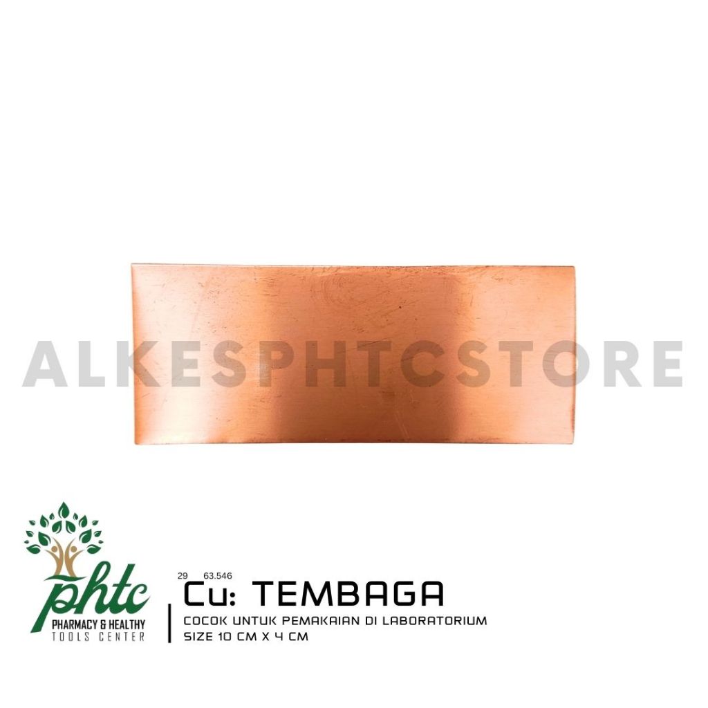 Jual Plat Logam Lempengan Eletroda Percobaan di Lab 10x4 cm | Shopee ...