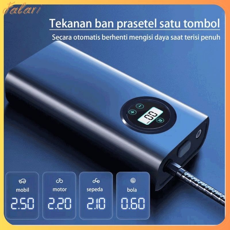 Jual Pompa Ban Motor Dan Mobil Electric Portable Pompa Ban Cerdas Pompa ...
