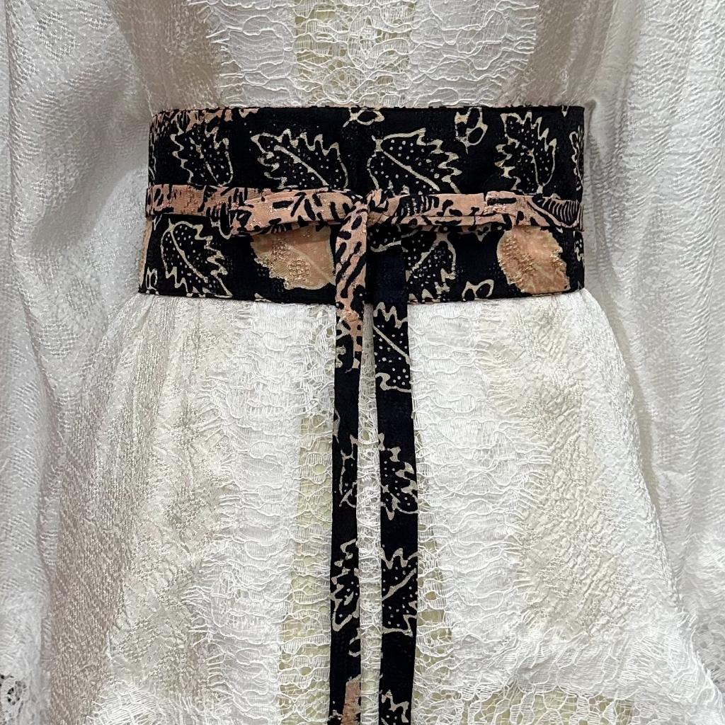 Jual OBI Belt Batik Motif Premium Bahan Viscose Ikat Pinggang Sabuk ...