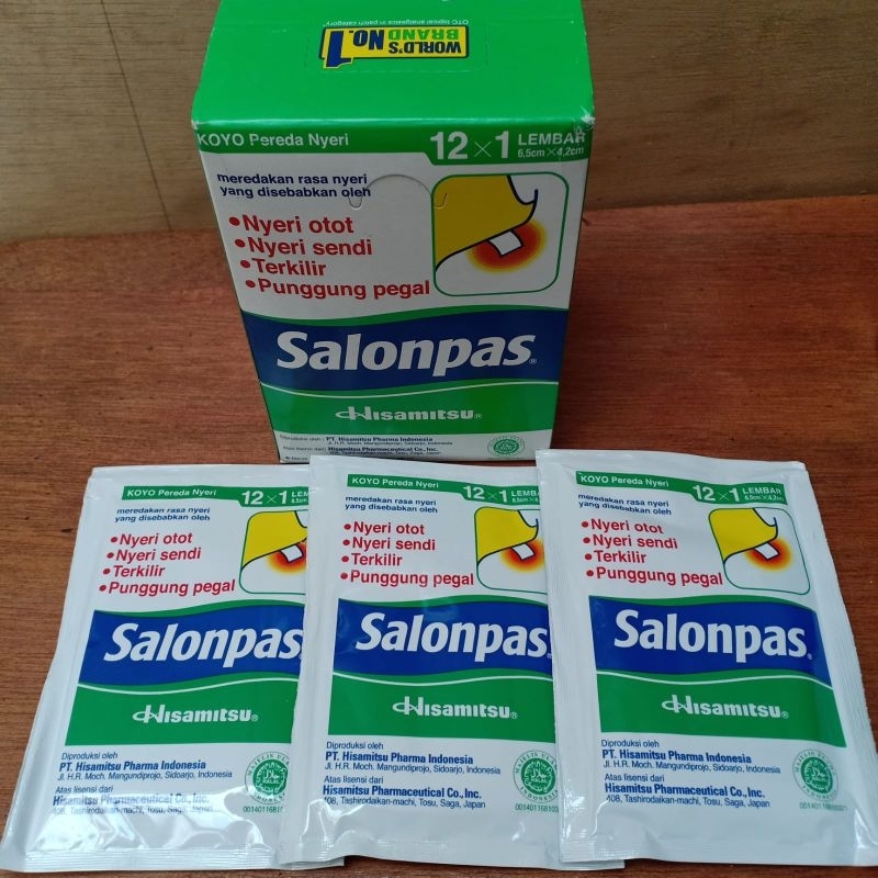 Jual Salonpas Koyo Original (1 sachet isi 12 lembar) | Shopee Indonesia