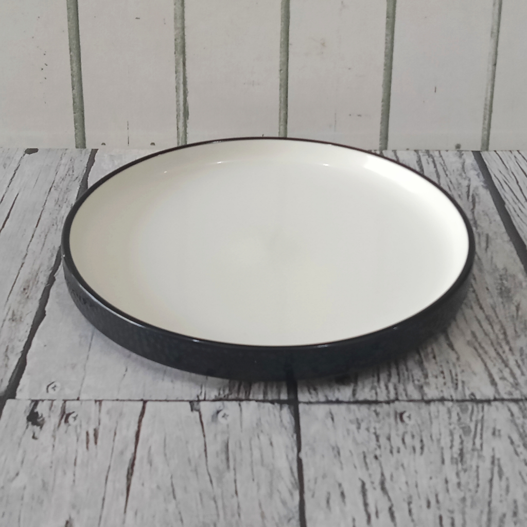 Jual Piring Bulat Colortex Stone Keramik 4 Pilihan Warna Piring Makan ...