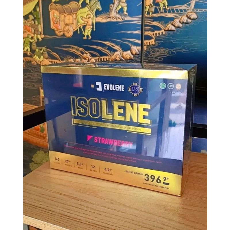 Jual Evolene Isolene Rasa Strawberry 12 Sachet | Shopee Indonesia