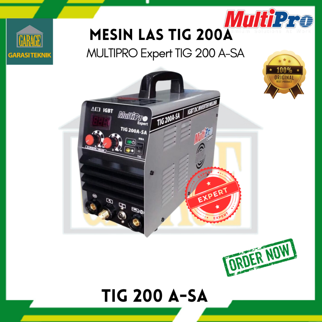 Jual MESIN LAS TIG MULTIPRO 200 A SA | Shopee Indonesia