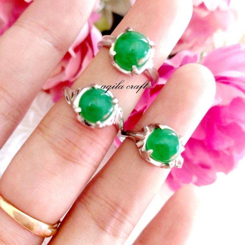 Jual CINCIN MONEL GIOK DAN ONIX KOTAK ANTI KARAT TIDAK BERUBAH WARNA ...