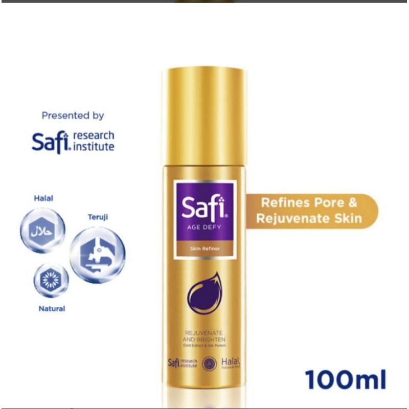 Jual safi age defy skin refiner 100ml | Shopee Indonesia