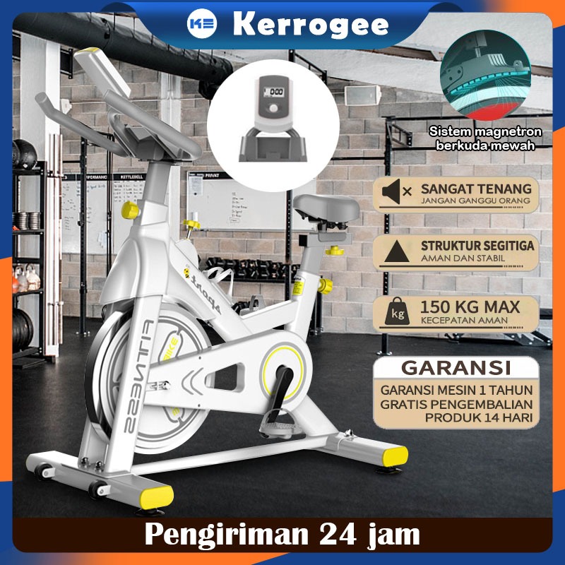 Jual Spinning bike Sepeda statis peralatan fitness dalam ruangan yang ...