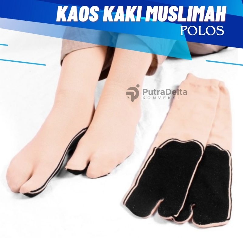 Jual KAOS KAKI JEMPOL MUSLIMAH | KAUS KAOS KAKI MUSLIMAH JEMPOL PANJANG ...