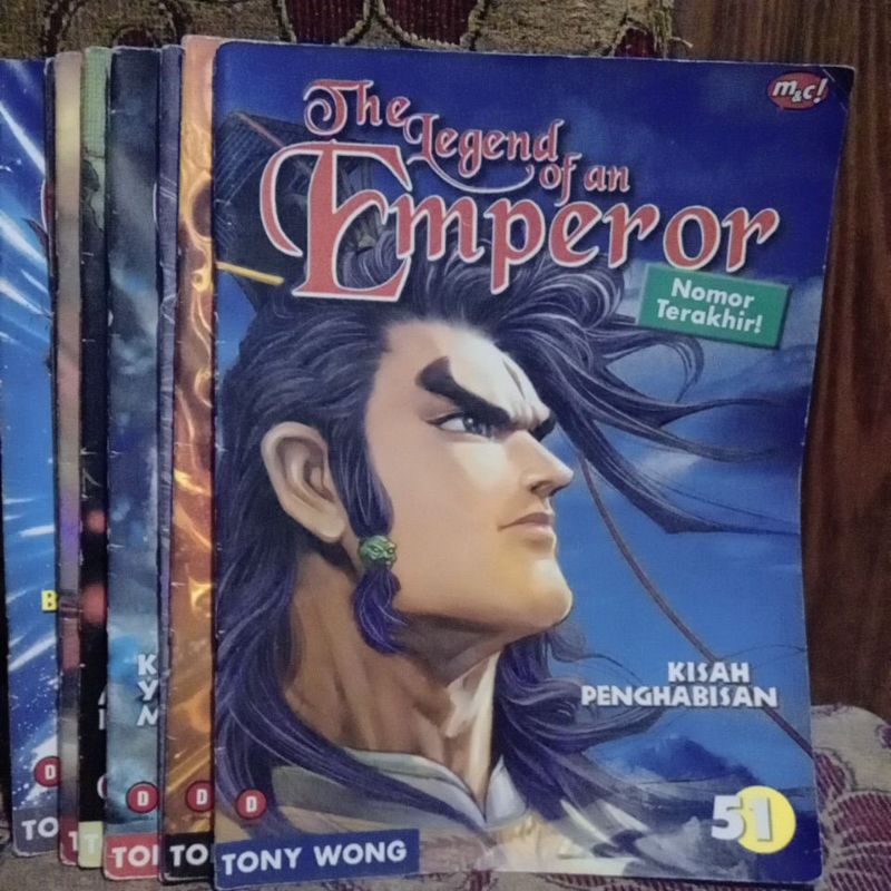Jual KOMIK THE LEGEND OF AN EMPEROR EPISODE 41-49 dan 51 (KARYA: TONY ...