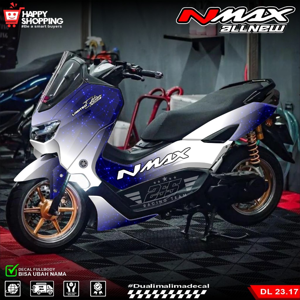 Jual Stiker Decal NMAX NEW 2020 2021 2022 2023 Full body Fullblok ...