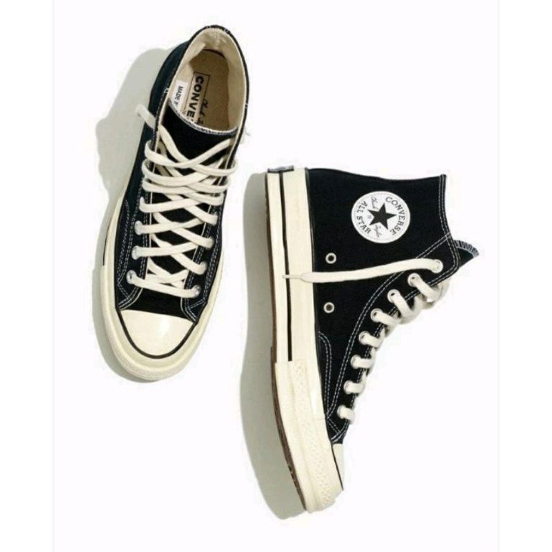 Jual TIPE PD730 Sepatu SNEAKERS all Star Converse 70s tinggi black ...