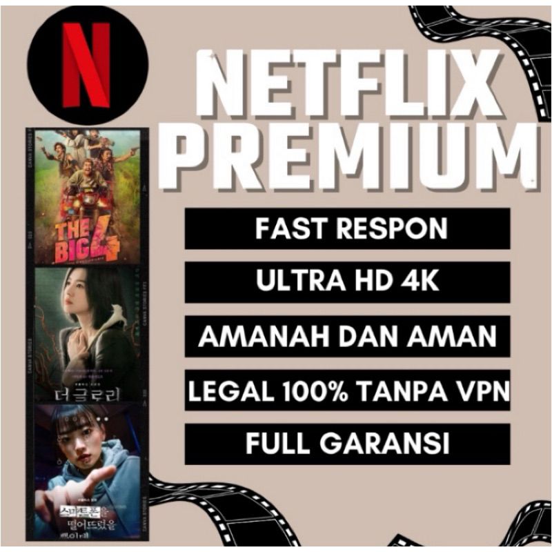Jual NETFLIXX PERMIUM BERGARANSI PRIVATE PLATINUM PROFILE | Shopee Indonesia