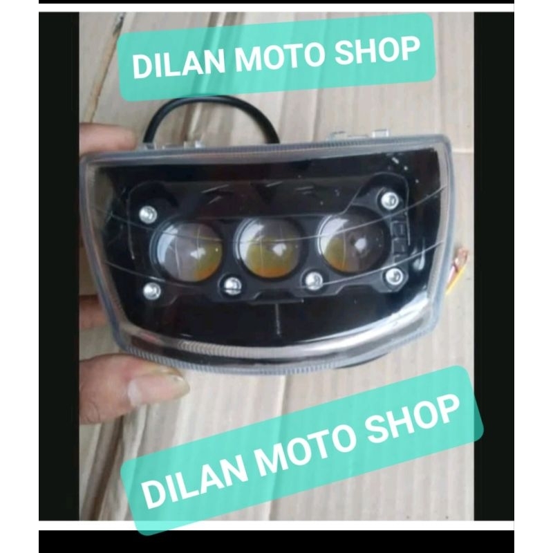 Jual Lampu led depan Daymeker daimeker fizr vega lama force1zr fuul set ...