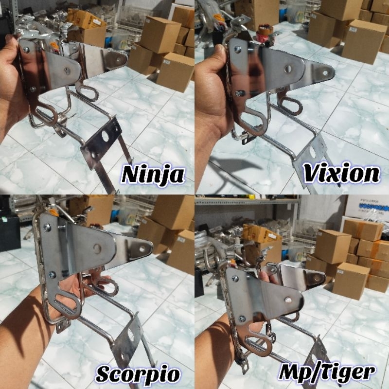 Jual Braket Pangkon Dudukan Lampu Ninja SS pnp Ninja R RR S SS R Old R ...