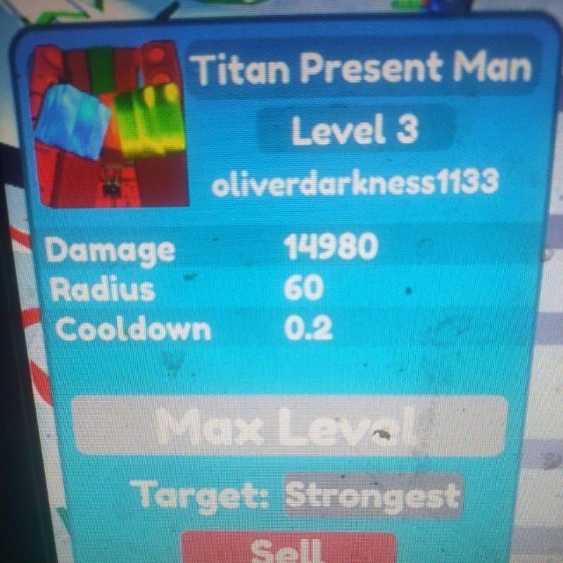 Jual Toilet Tower Defense | Titan Present Man (godly) | Shopee Indonesia