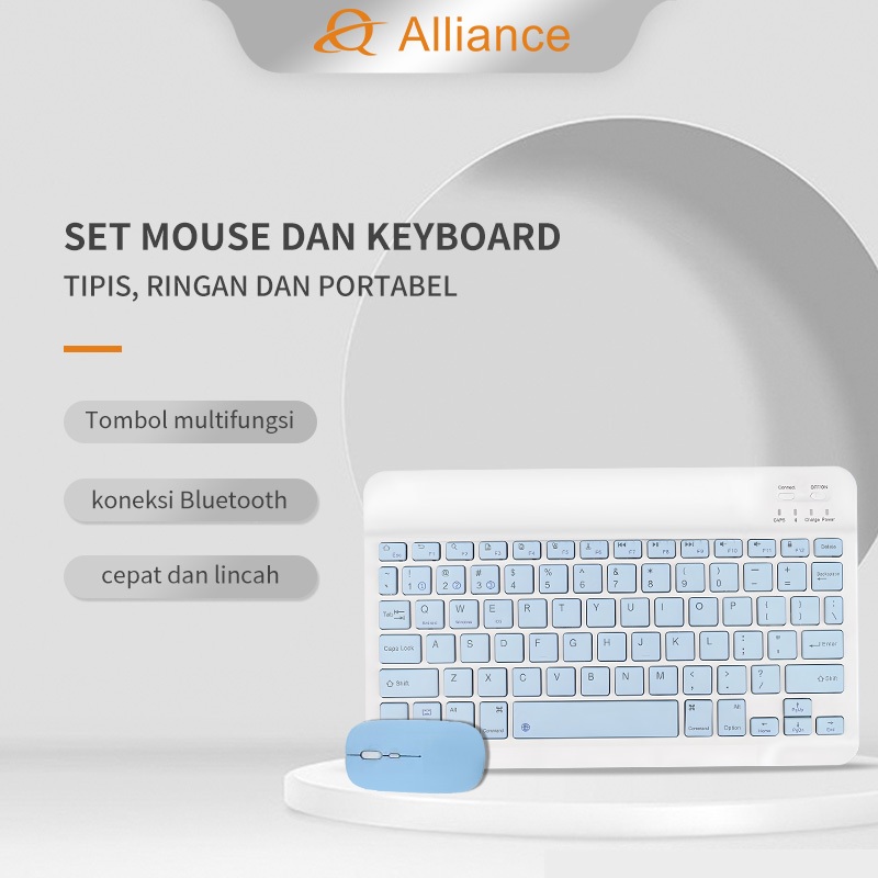 Jual Mouse Bluetooth Nirkabel/Keyboard Bluetooth Nirkabel/Keyboard ...