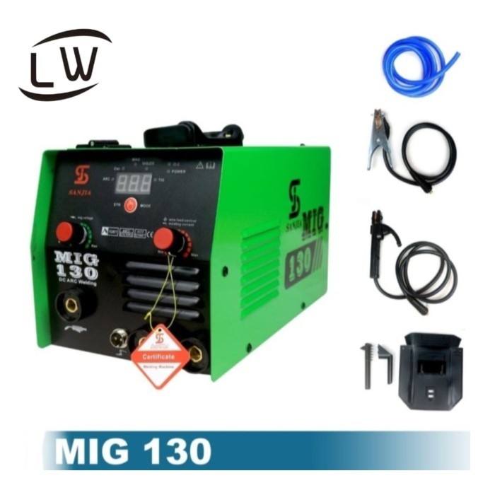 Jual MESIN TRAFO LAS MIG 130 DC ARC / WELDING MACHINE SANJIA MIG 130 DC ...