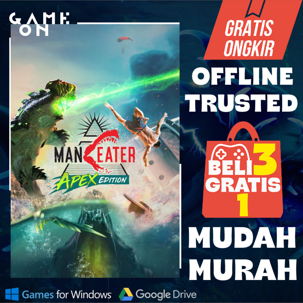 Jual Maneater Apex Edition - Game PC Adventure Action - Download Game ...