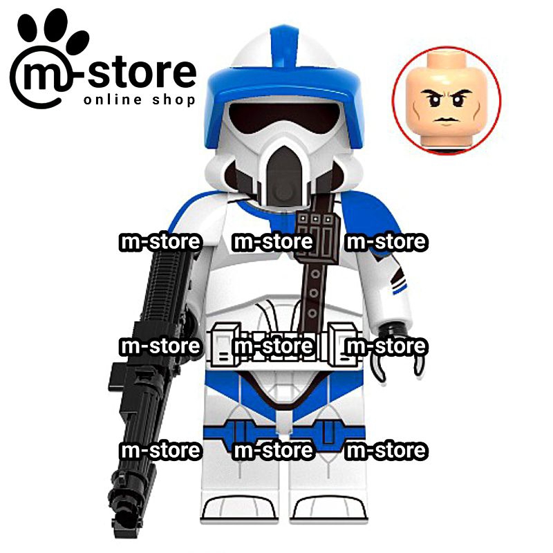 Jual brick star wars 501st arf trooper boomer mini toy figure | Shopee ...